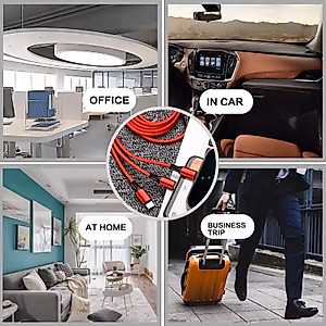 Pro USB 3in1 Multi Cable Compatible with Asus ZenFone 2 Laser (US) Data Universal Extra Strength for Fast Quick Charging Speeds! (Rose)