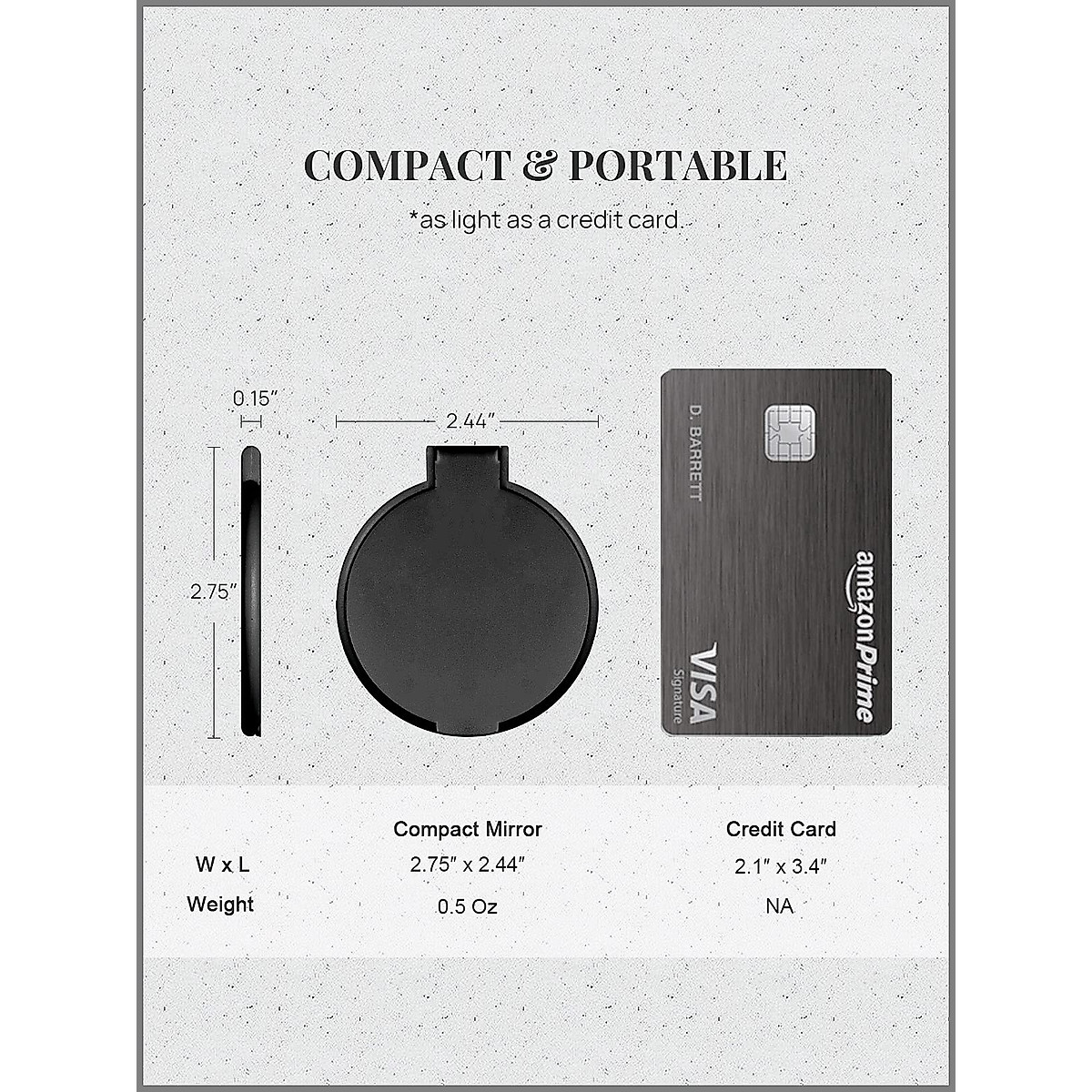 Getinbulk Compact Tabletop Mount Mirror Bulk, Round Makeup Mirror for Purse, Set of 36 (4-Color), Black,blue,white, Red