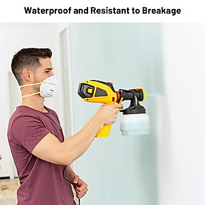 50 Pcs Paint Sprayer Liners Bags, Transparent Sprayer Cup Plastic Liners for Spray Gun Can Compatible with Wagner Paint Sprayer