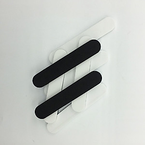 HYHP 20 Pieces Self-Adhesive Hat Size Reducer Hat Bands, Hat Sizing Tape Hat Size Reducing Tape for Women and Men (Black and White)