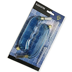 2 Pack Pistol Grip Oil Feed Glass Cutter - Heavy Duty Perfect for Cutting, Window Panes, Mirrors, Shelves, Scoring Glass Bottles and More