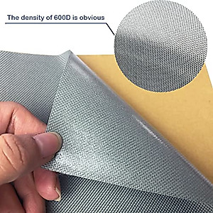 Collyon Universal RV Cover Patch Kit,RV Cover Repair Adhesive Patch (3 PCS)