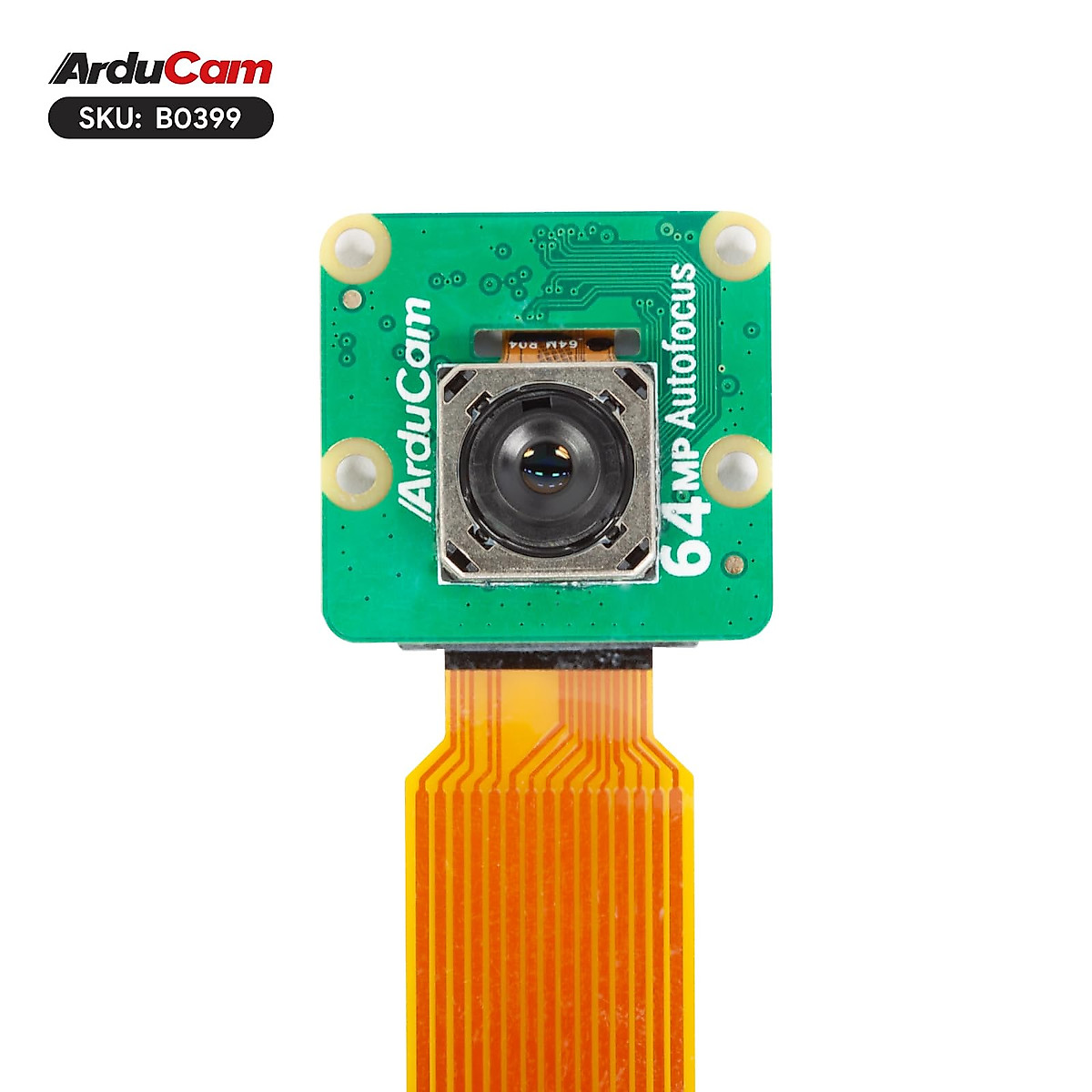 Arducam 64MP Hawkeye Ultra High-Resolution Autofocus Camera Module for Raspberry Pi, Compatible with Raspberry Pi 5/4B/3B+/3B/2B/A+/Zero/W/Zero WH
