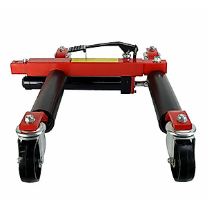 (4) Dragway Tools 12" Hydraulic Wheel Dolly Vehicle Positioning Jack Lift Hoist