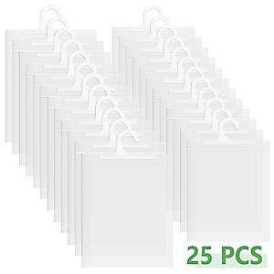 Large Hook Hanging Storage Bags 16 x 13-inch, Headphone Storage Classroom - Reusable, Waterproof & Dustproof - Ideal for Classroom, Library, and Pharmacy Use