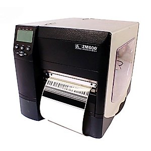 Zebra ZM600-2001-0100T Direct Thermal/Thermal Transfer Desktop Label Printer, 203 DPI, 6" Print Width, 10"/sec Print Speed, With 10/100 Ethernet Connection