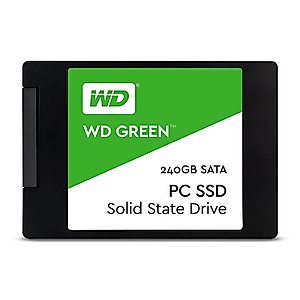 Western Digital 240GB Green 2.5" Internal Solid State Drive Model WDS240G1G0A