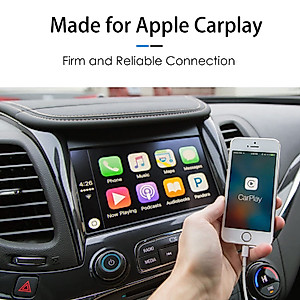 Car Apple Carplay Cable, USB C to Lightning Cable for iPhone 14, 14 pro max,13,Plus,SE 2nd/12/11/Xs/XR, iPad 4/5/ 6/7/ 8, Mini 2/3/4/5, Air 2/3 Charger Cord, Car Charging Cable (USB C to Lightning)