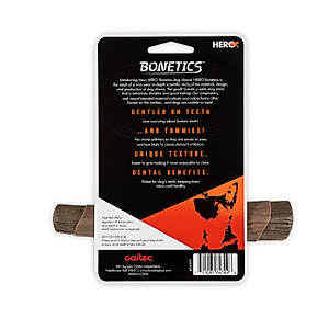 Hero Bonetics Stick, Wood Scent Chewable Dog Toy, Gentle on Teeth & Tummy