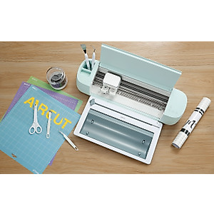 Roll Holder with Cutter Perfect for Smart Vinyl and Heat Transfer Iron On, Vinyl Roll Holder Compatible with Cricut Maker 3 and Explore 3