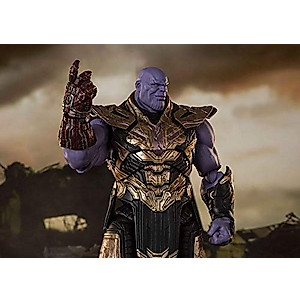 TAMASHII NATIONS - Avengers: Endgame - Thanos Final Battle Edition, Bandai Spirits S.H. Figuarts Action Figure