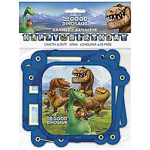 The Good Dinosaur Birthday Jointed Banner - 12 Ft | Multicolor | 1 Pc