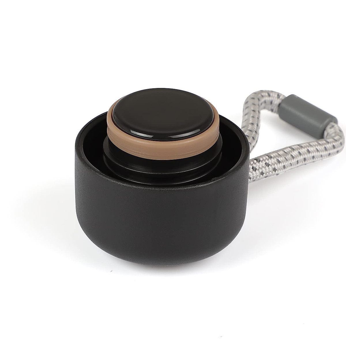 NICEMER Water Bottle, Small Water Bottles, Stainless Steel Insulated Bottle with Strap Lid, Triple-Layered Vacuum Reusable