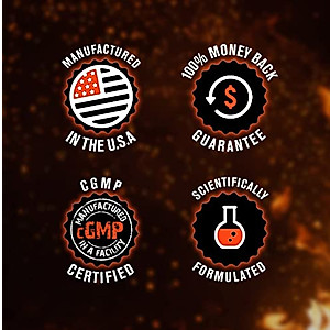 Burn-XT for Men & Women - Improve Focus & Increase Energy - Premium Acetyl L-Carnitine, Green Tea Extract, Capsimax Cayenne Pepper, & More - 30 Natural Veggie Pills