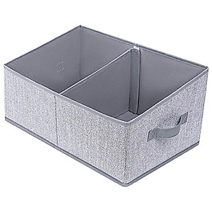 Foldable Storage Bins Handles Closet Baskets Organizing Clothes Foldable Clothing Basket Containers Shelves