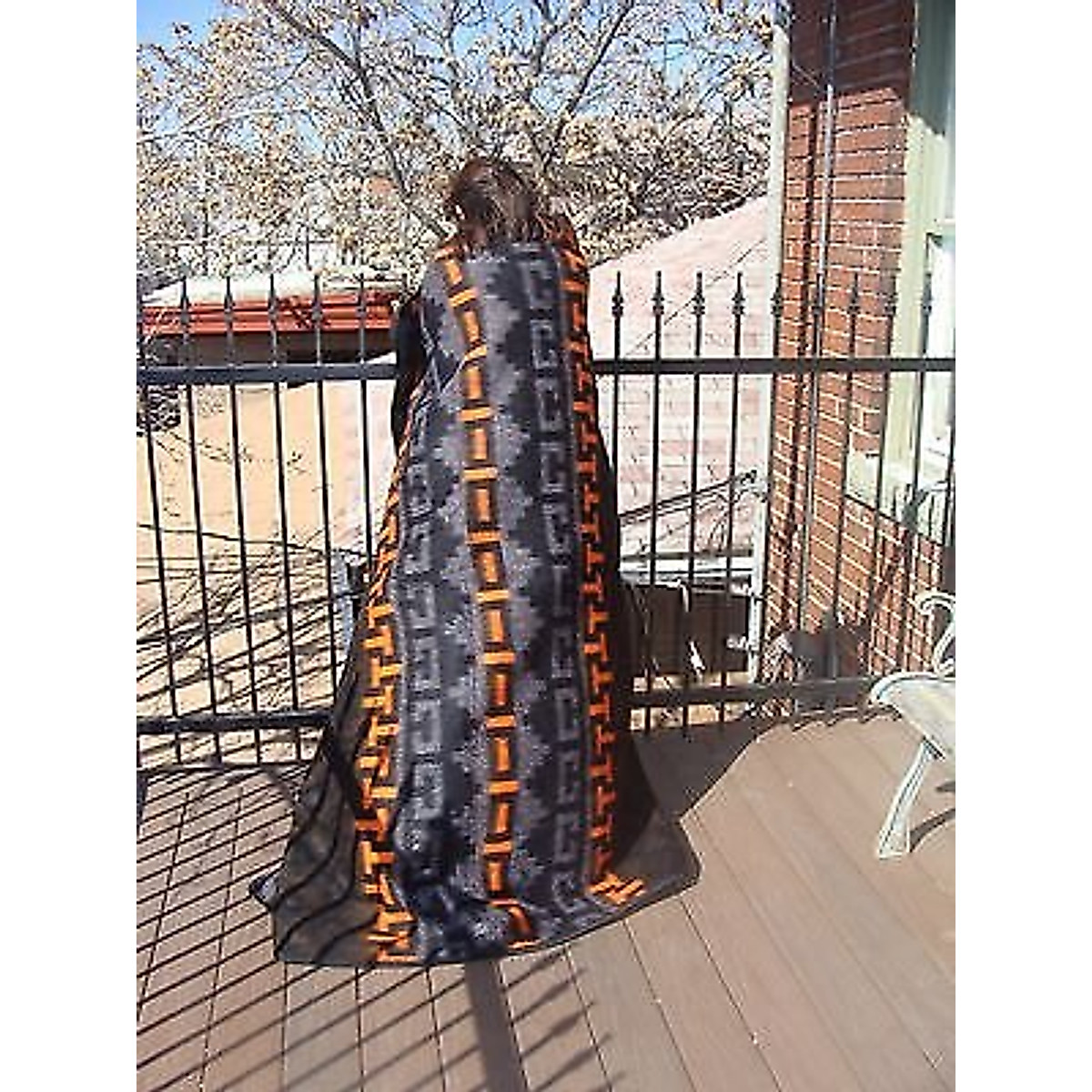 Wholesale Pack Three Blanket Throw Geometric Brushed Alpaca Recycled Wool Fibers