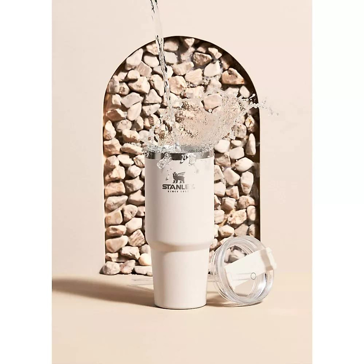 Stanley Adventure 30oz Stainless Steel Quencher Travel Tumbler | Limited Edition (Alpine Beige)