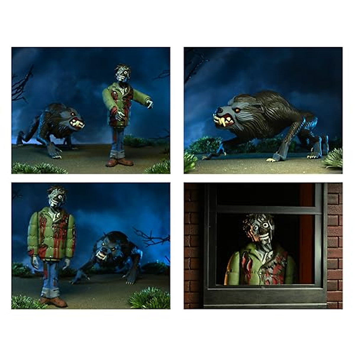 NECA American Werewolf in London TOONY Terrors 6IN Figure 2 Pack