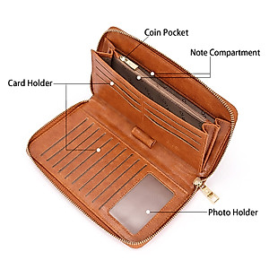 CLUCI Women Backpack Purse Bundles with Women Wallet