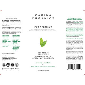Carina Organics Peppermint Cooling Scalp Stimulating Conditioner