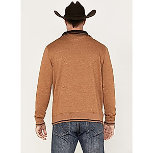 Kimes Ranch Men's Quarter Zip Pullover Filmore/Rusty Heather