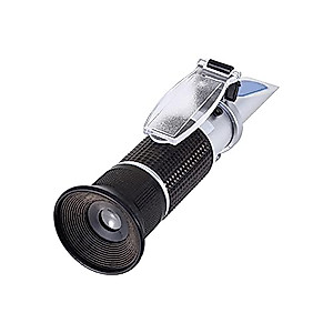 Battery Antifreeze Refractometer, Glycol Tester for Engine Coolant, Refractometer for, Propylene Glycol, Cleaning Fluids and Battery Fluids