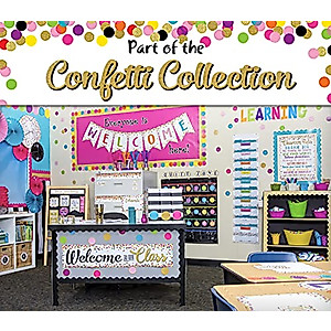 Teacher Created Resources Confetti Labels Magnetic Accents