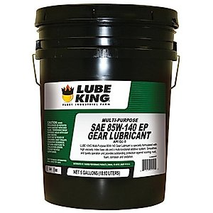 WARREN DISTRIBTUTIO LU22845P 5 gallon 85W140 Gear Oil