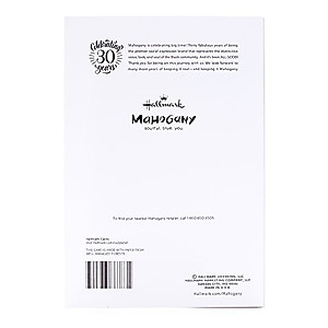 Hallmark Mahogany Birthday Greeting Card for Mother (Love, Peace, Joy, Blessed) (0399RZD2049)