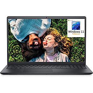Dell Inspiron 15 3000 3511 15.6" Touchscreen FHD Business Laptop, Intel Quad-Core i5-1135G7 (Beat i7-1065G7), 32GB DDR4 RAM, 2TB PCIe SSD, 802.11AC WiFi, Bluetooth, Black, Windows 11 Pro S
