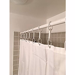 StayDry Systems Extra Long Shower Rings (Institute) (6.0)