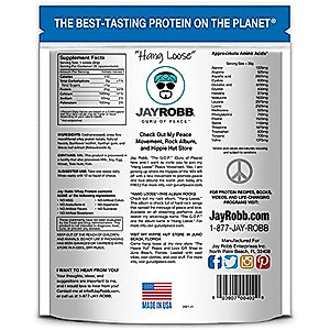 Jay Robb Whey Protein (Vanilla, 1.5 Pound)
