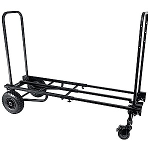 ROCKVILLE Rock Cart Pro DJ Equipment Transport Roller Car 700 LB Capacity