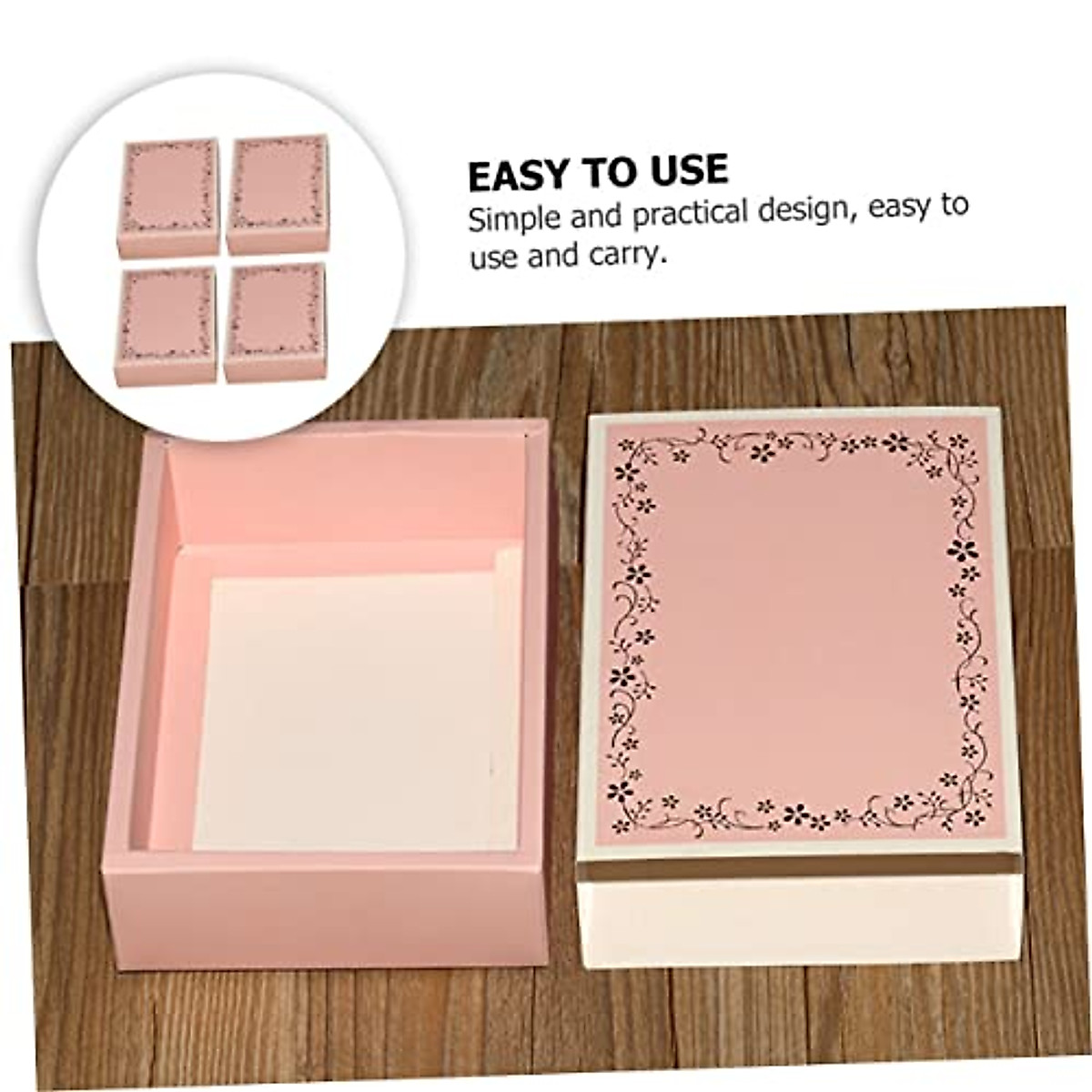 ULTECHNOVO 10pcs Packing Boxes Cake Box Food Container Cupcake Boxes Collapsible Food Container Boxes for Cookies Packaging Wedding Favor Box Cup Cake Boxes Biscuits Box Baking Supplies Mini