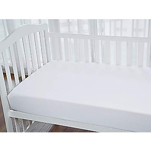 LCGGDB Fire Truck Crib Fitted Sheet,Rescue Department Car Breathable Cozy Baby Sheet for Standard Crib and Toddler mattresses Nursery Bedding Sheet Crib Mattress Sheets for Boys and Girls,28" x 52"