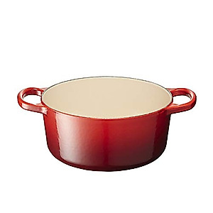 Le Creuset Enameled Cast Iron Signature Round Dutch Oven, 2 qt., Cerise