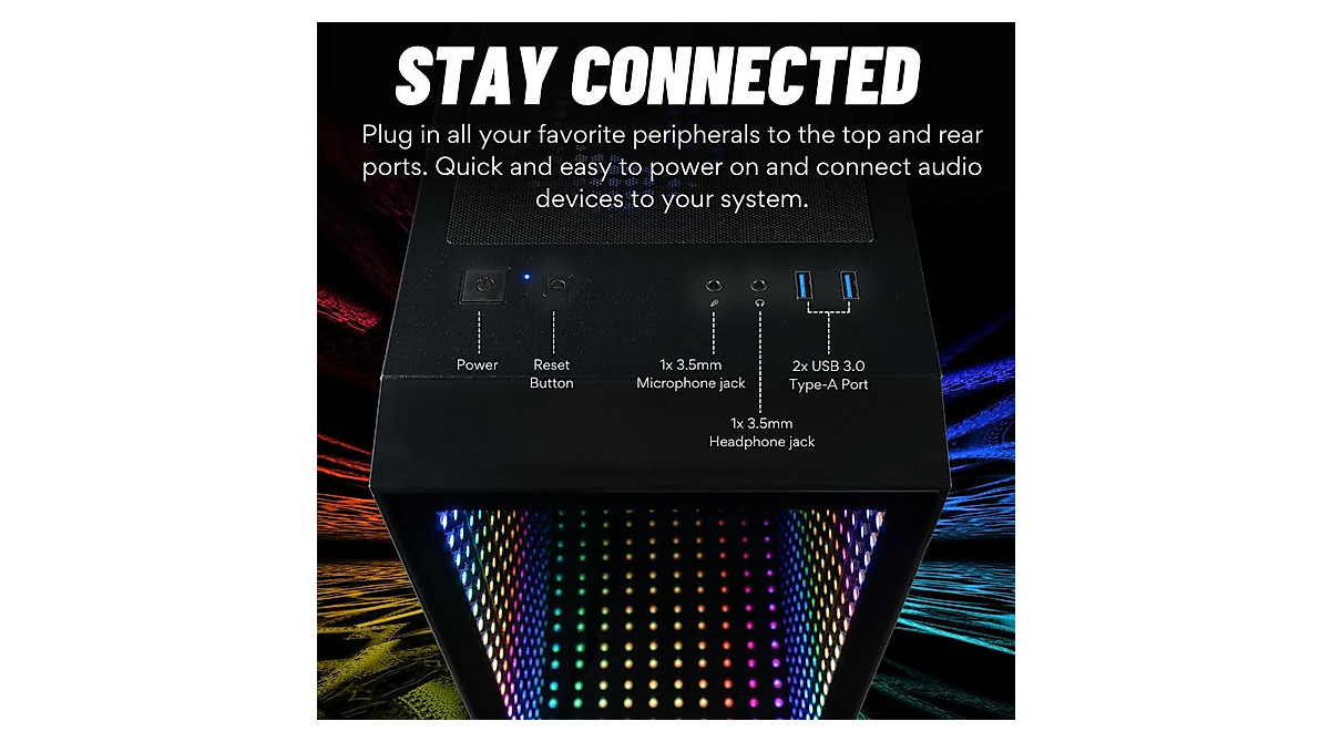 Empowered PC Continuum Micro Desktop - RTX 3070, Ryzen 5