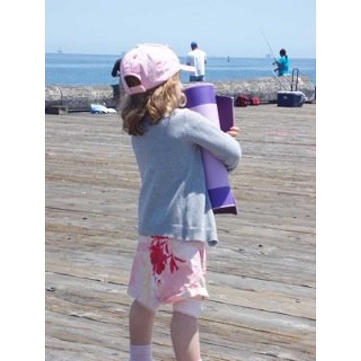 The Little Yoga Exercise Mat Mini Playtime Mat for Babies and Toddlers Non Toxic Non Slip Pretty Lotus Flower Design for Active and Calm Play