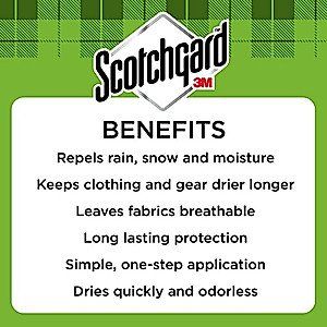 Scotchgard Outdoor Water Shield, Water Repellent Spray for Outdoor Summer and Spring Gear and Patio Furniture, Fabric Spray for Protection Against the Rainy Spring Weather, 13 oz