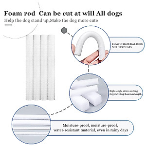 ziyue Doberman Ear Posting Kit, Dog Ear Cropping Dog Ear Stand up Care Tape Kit for Doberman Pinscher Dogs