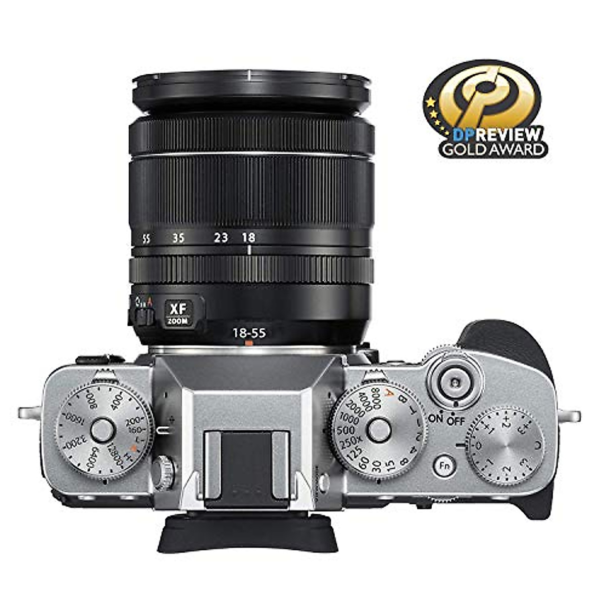Fujifilm X-T3 Mirrorless Digital Camera w/XF18-55mm Lens Kit - Silver