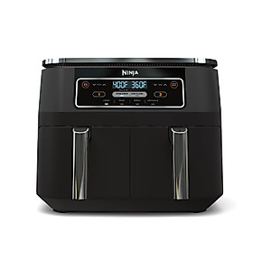 Ninja Foodi 4-in-1 8-Quart. 2-Basket Air Fryer with DualZone Technology- Air Fry, Roast, and More