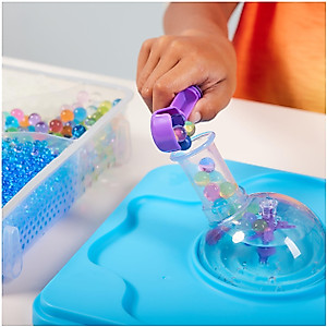 Orbeez Mixin’ Slime Set with 2500+ Orbeez (Micro, Shimmer, Marble & Glow in The Dark), 5 Tools, Storage, One & Only, Sensory Toys for Kids Ages 5+