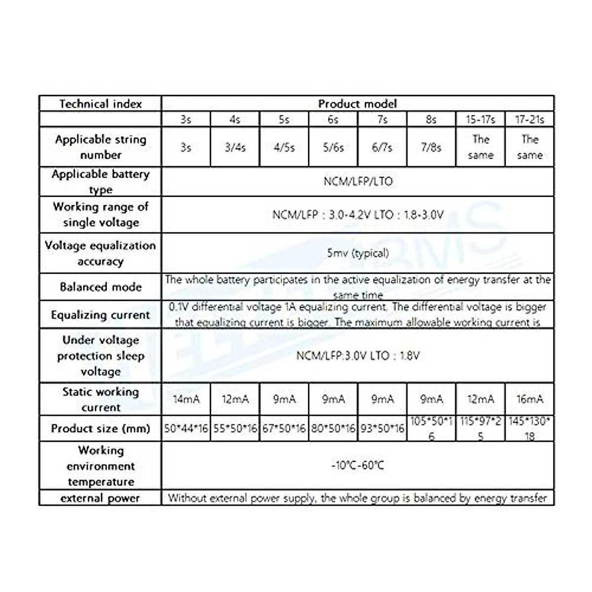 Heltec 4S 5S 6S 5A Capacitor Active Equalizer Balancer Lifepo4 Lithium Lipo/Titanate LTO for Battery Car Audio Group Balancer