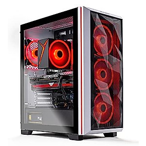 Skytech Gaming Skytech Chronos Gaming PC Desktop – Intel Core i5 12600K 3.7 GHz, NVIDIA RTX 3070, 1TB NVME SSD, 32GB DDR5 RAM RGB, 750W Gold PSU, 240mm AIO, 11AC Wi-Fi, Windows 11 Home 64-bit