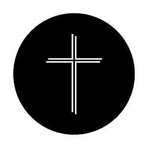 Plain White Jesus Cross PopSockets PopGrip: Swappable Grip for Phones & Tablets