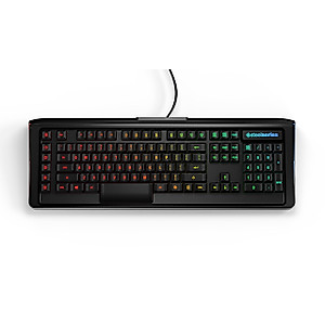 SteelSeries Apex M800 RGB Mechanical Gaming Keyboard - RGB LED Backlit - Linear & Quiet Switch
