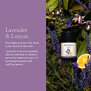 Each & Every All Natural Deodorant - Aluminum Free Deodorant for Women & Men - The Mini Starter Set - Sensitive Skin Friendly Multipack with All Our Best Sellers - Travel Size (5 Pack, 0.5 Oz Each)