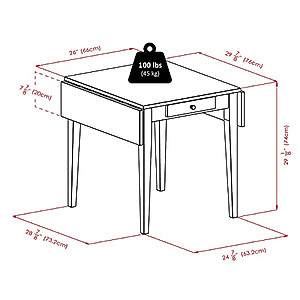 Winsome Hamilton Dining, Antique Walnut