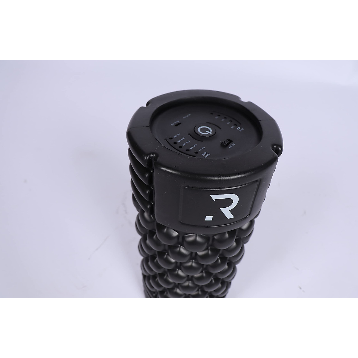 Ricks-ter Vibrating Foam Roller Intense 5-Speed Massage & Exercise Body Roller - Deep Tissue Trigger Point Performance, Back Muscle Recovery - Rechargeable